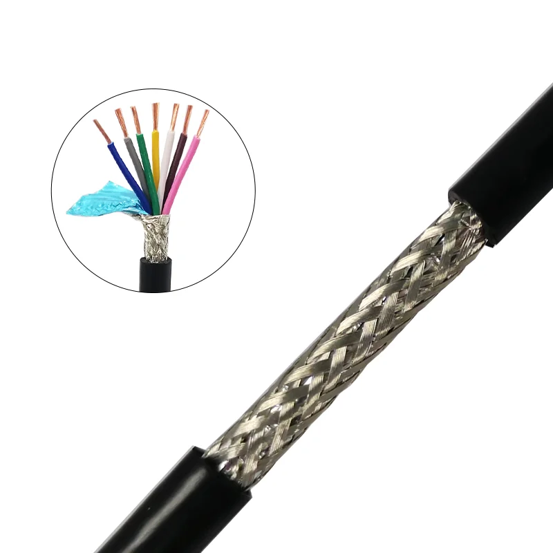 CE Data Transimission Cable Braid Cable PVC Insulation and Shield Cable ...