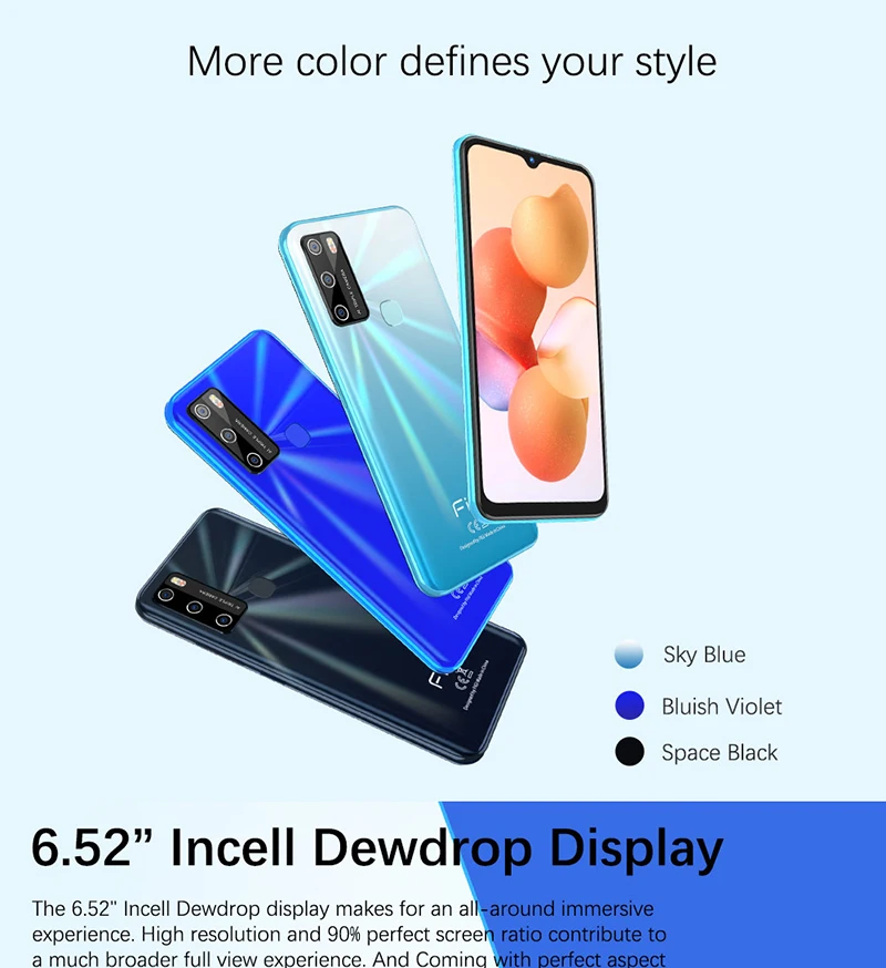 Oem Android Smart Phone Note 11 Pro 6.52inch Incell 64g Rom Cell Phone ...