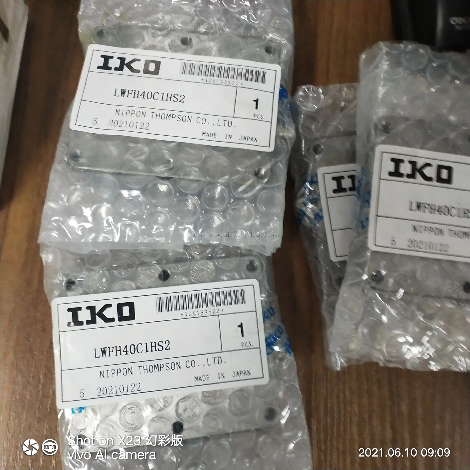 Japan Iko Linear Way Linear Guide Bearing Linear Guide Block Lwfh40 ...