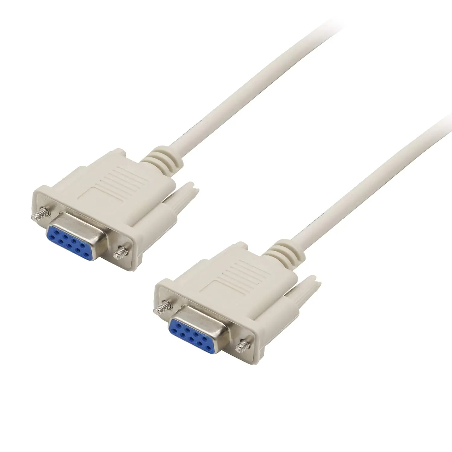 Rs232 Db9 9pin Data Serial Cable Female To Female Db9 Straight Through ...
