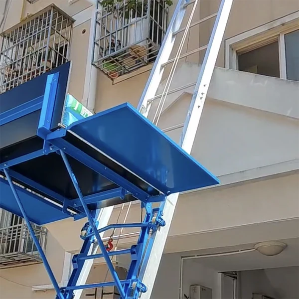 Assemble Automatic Aluminum Electric Ladder Lift for Solar Panels ...