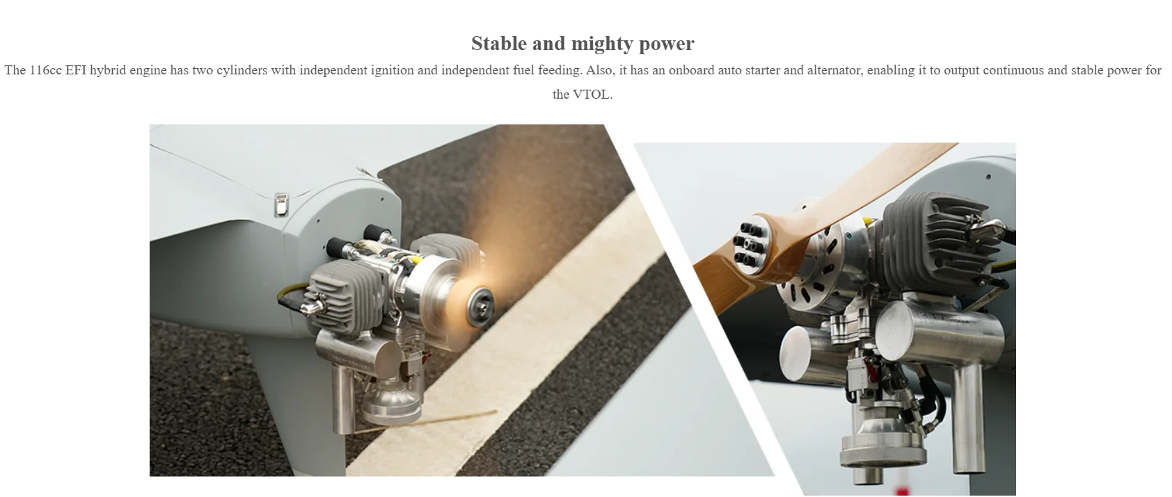Fixed Wing UAV Drone - Long Range Heavy Lift Technology