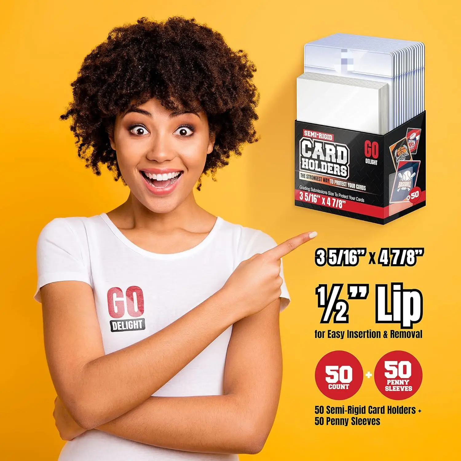 Custom LOGO PVC Ultra Semi Rigid Card Holder Pro Semi Rigid Card Sleeve ...