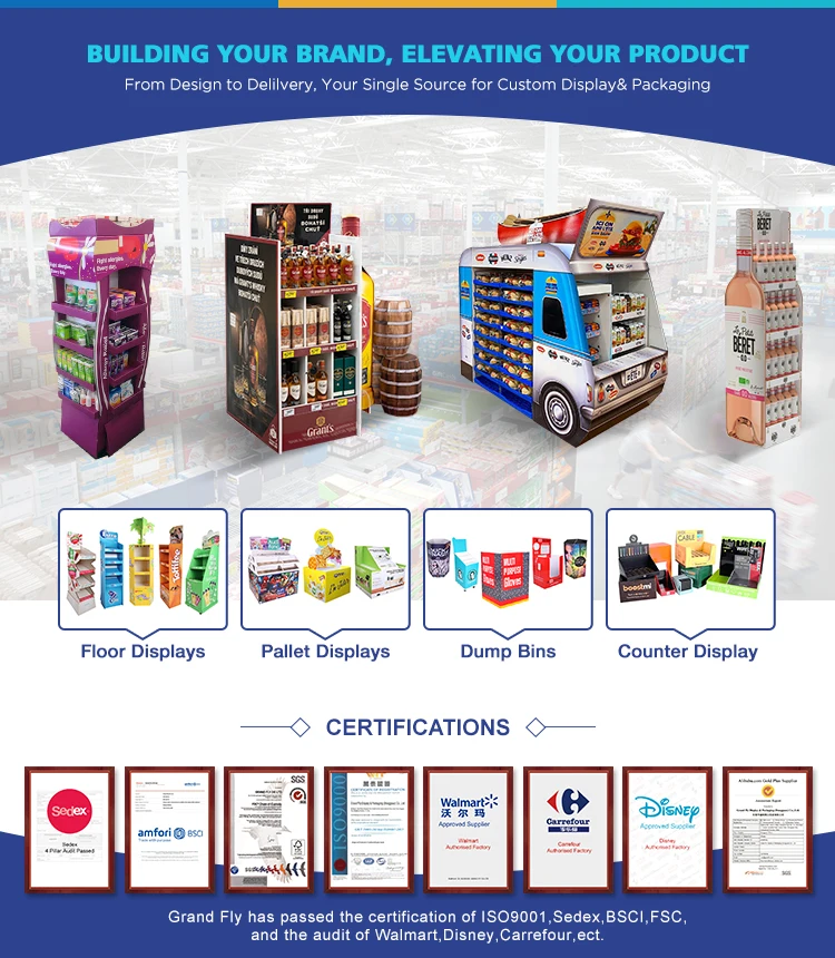 Custom Retail Cap Stand Display Cardboard Baseball Hat Display Stand ...