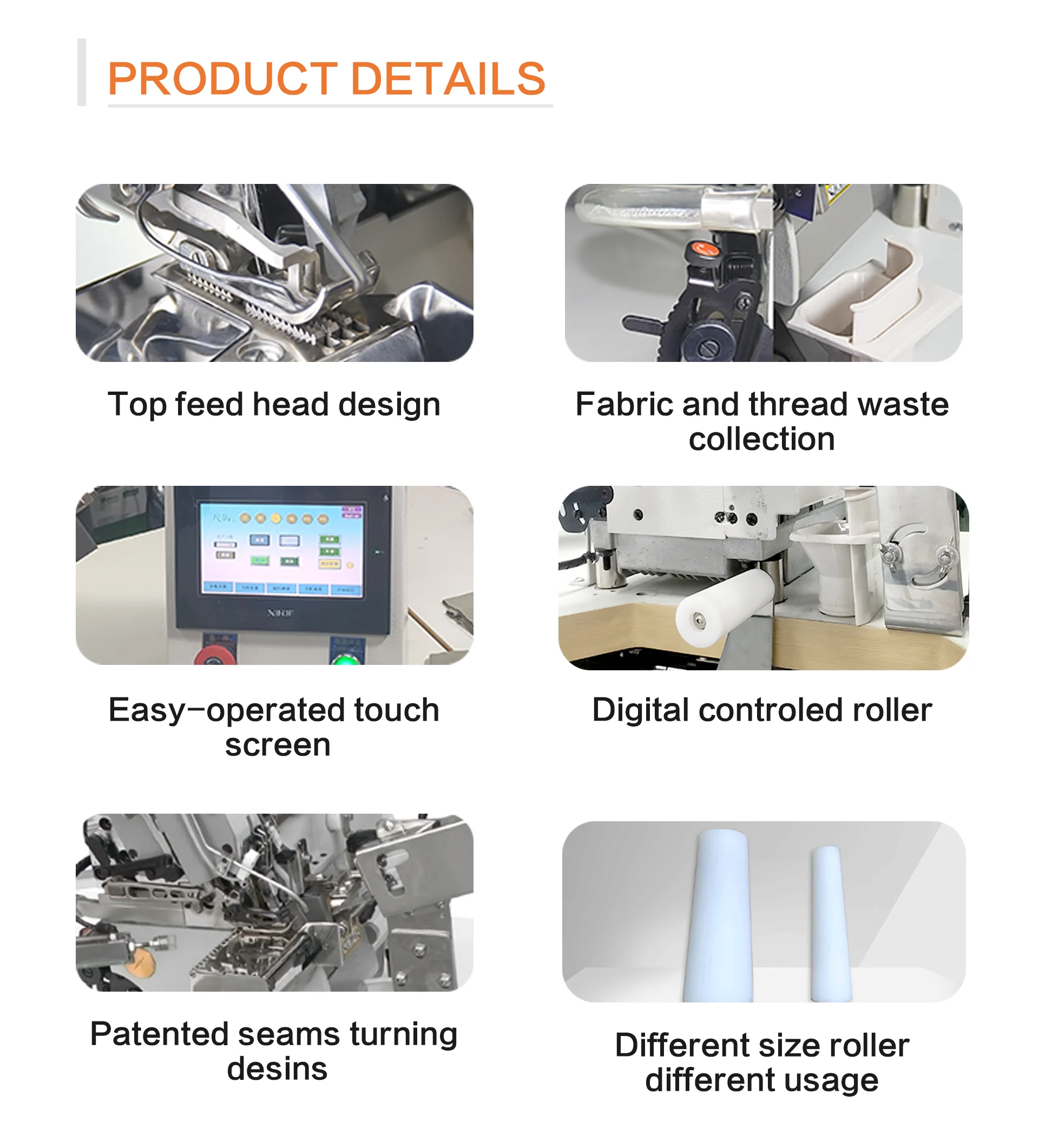 Quanzhou Somax SM-02 Rib Cuff Attaching Machine - High-Speed & Easy ...