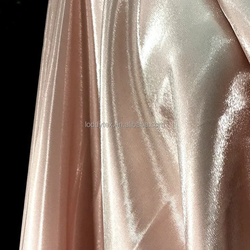 150gsm Metallic Crystal Silk Shiny Luster Liquid Gaza Organza Fabric ...