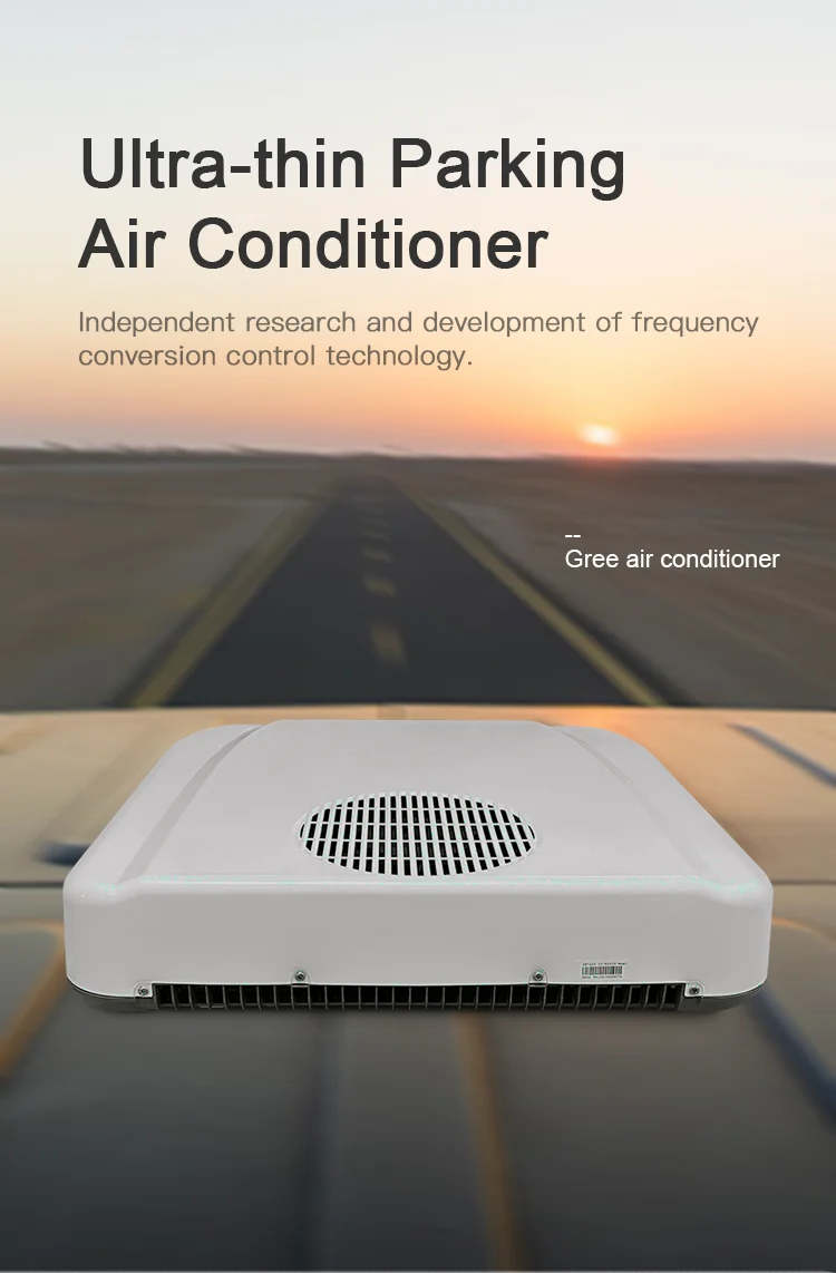 Gree Bus Air Cooler Ac Condenser Outlet System 1kw Bus Caravan Rv Truck ...
