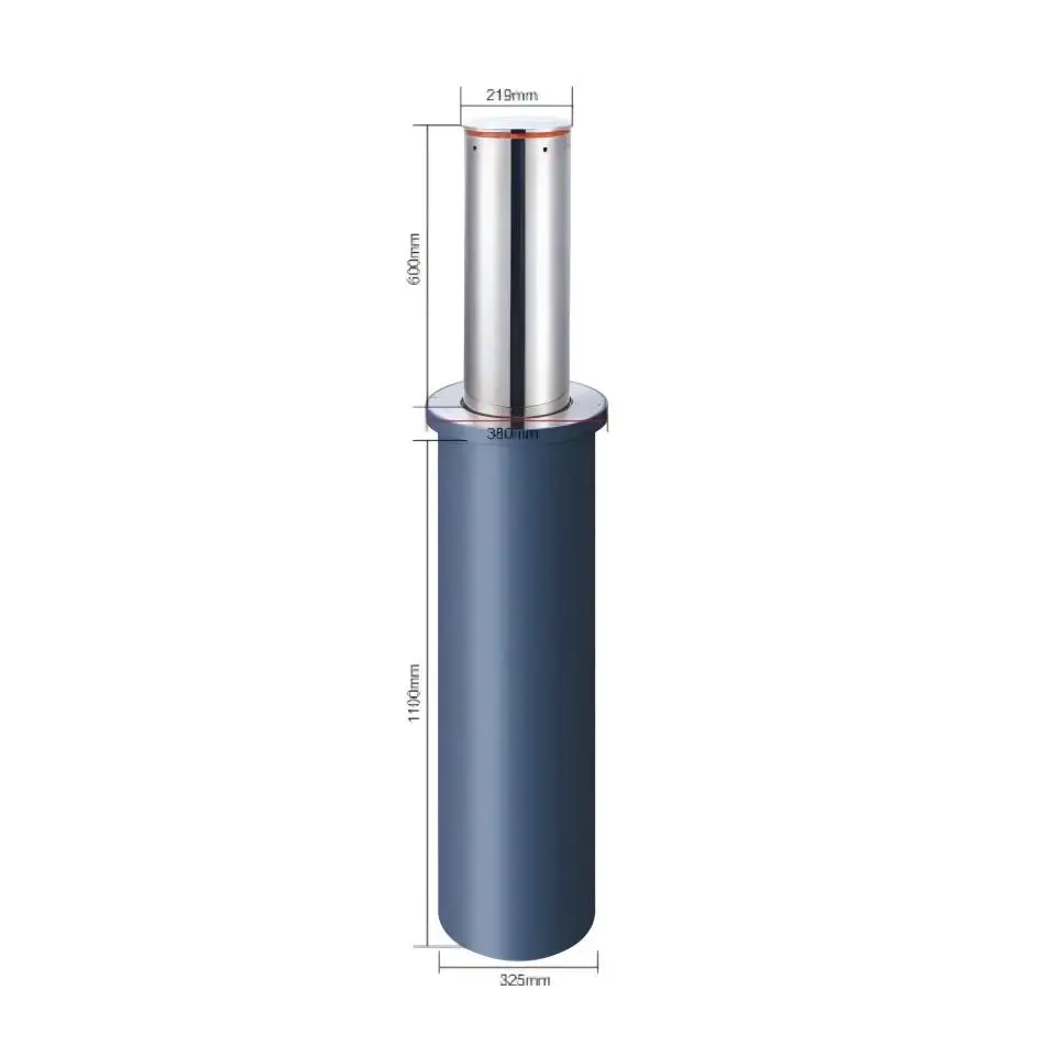 Automatic Electric Lifting 304 Stainless Steel Sliding Bollard Safety ...