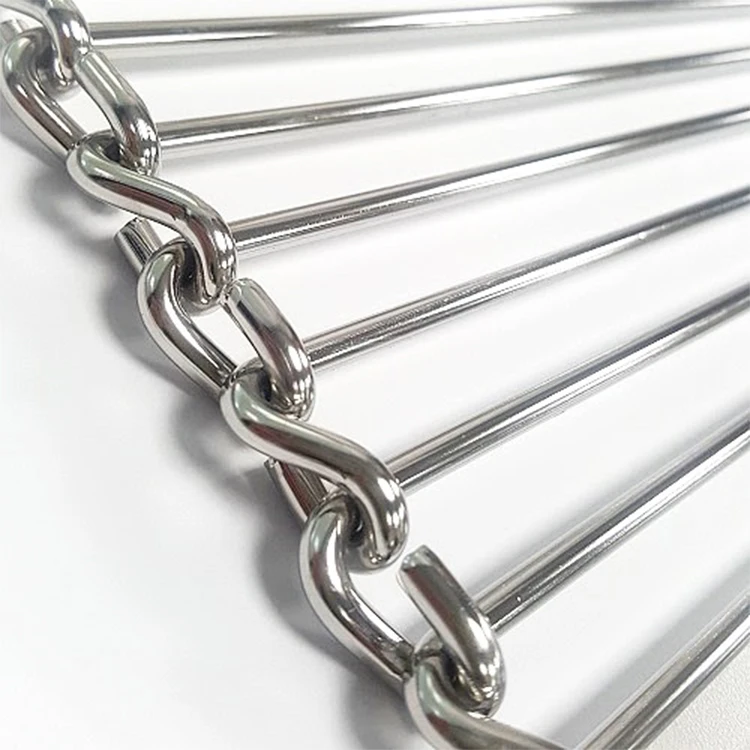 Metal Ladder Track Conveyor Belt Stainless Steel Piercing Rod Chain ...