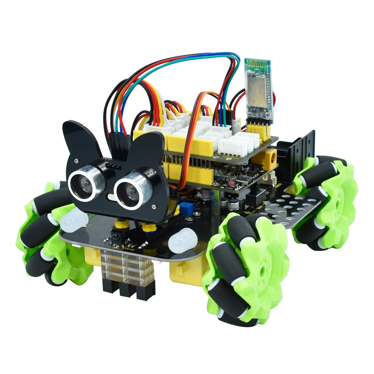 Keyestudio 4wd Mecanum Robot For Arduino Stem Smart Diy Robot Car Kit ...