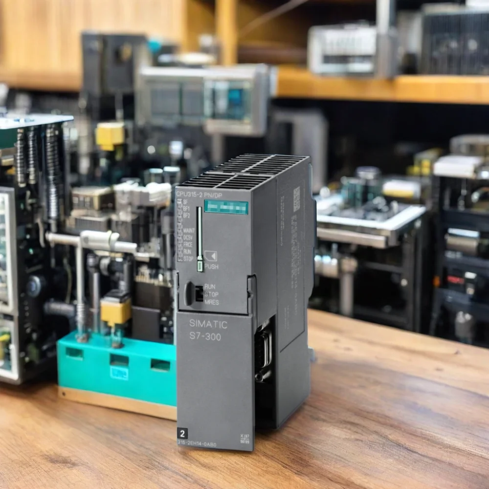 Siemens Simatic S7 300 Plc Central Processing Unit Module Cpu 315 2pn ...