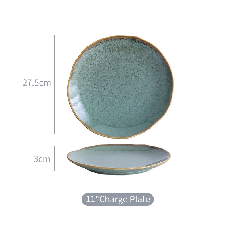 Rustic Nordic Decoration European Serving Platter Wedding Plates ...