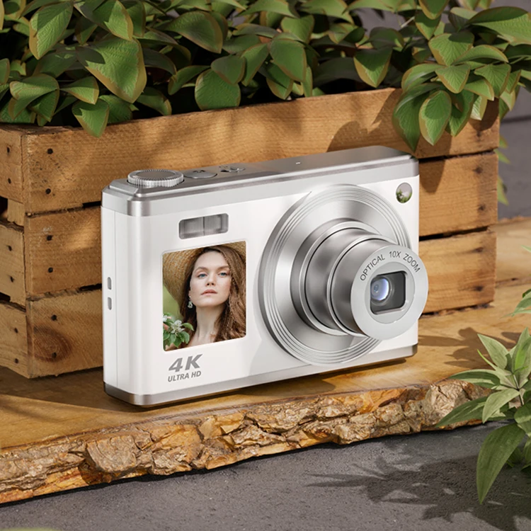 Small Cmos Sensor Digital Video Camera With Front Back Dual View Screen ...