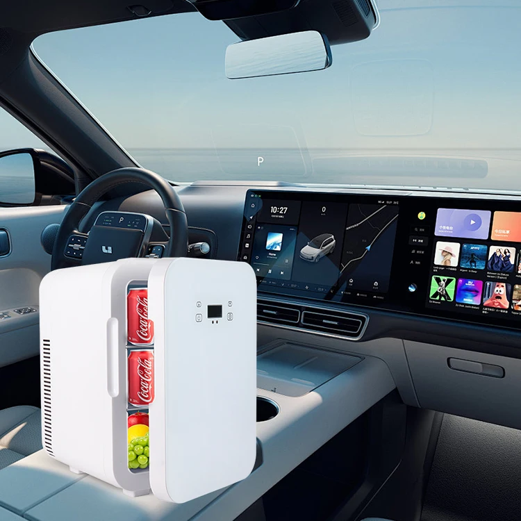 New Mini Bar Fridge 10l Semiconductor Mini Fridge Cool And Warmer Mini ...