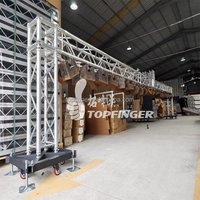 Led Screen Truss Spigot Truss Stage Lighting Display Folding Black ...