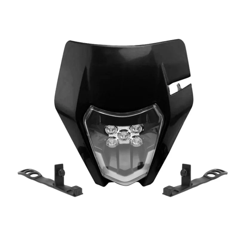 Motorcycle Headlight Fairing Headlamp E8 Emark 12v Led For Ktm Sx Sx-f ...