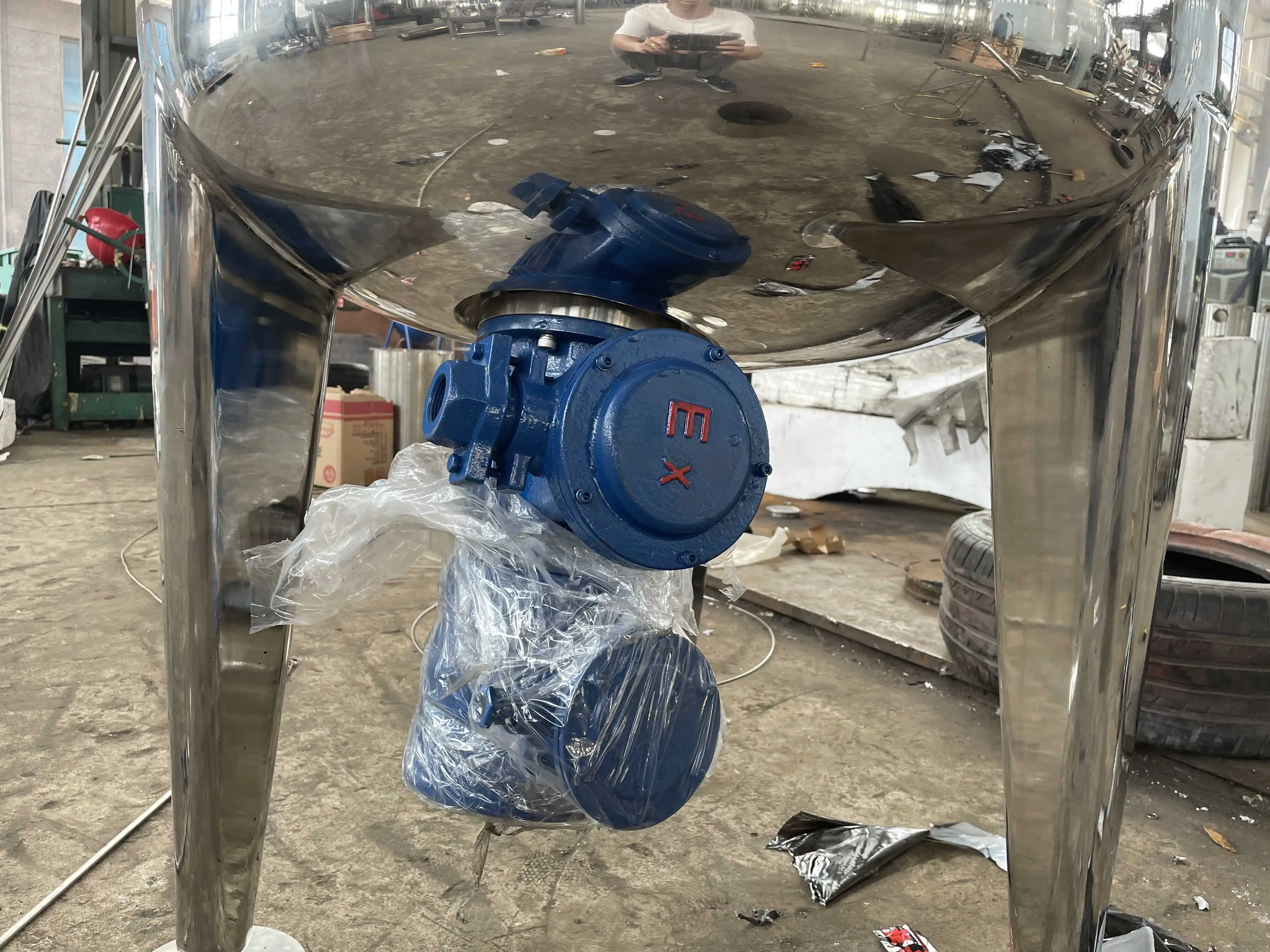 300L Stainless Steel Stirring Tank for Beer Making New Condition with ...