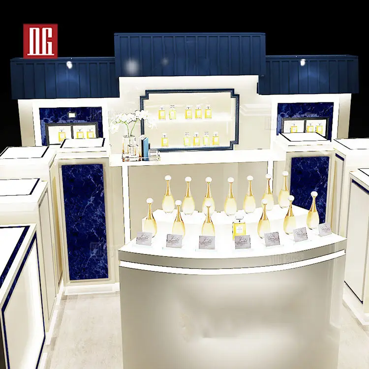 Dg Showcase Custom Perfume Showcase Design Perfume Glass Display ...