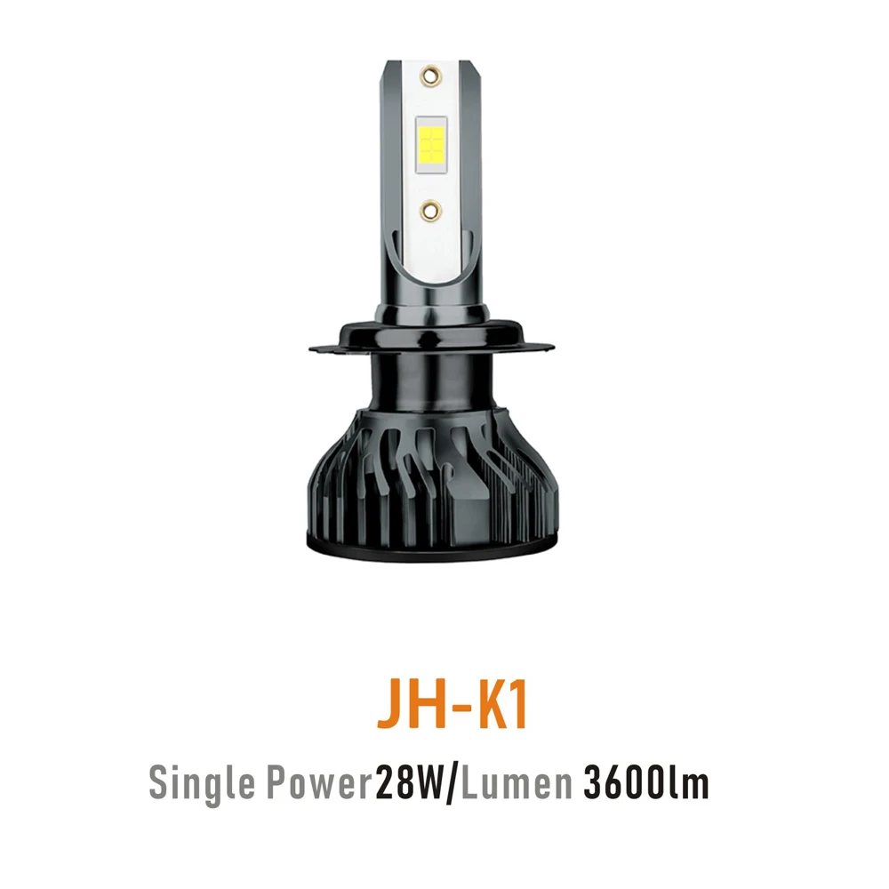 Replace LED Headlights 28W 12V High Bright Headlamp Bulb H1 H4 H7 for ...