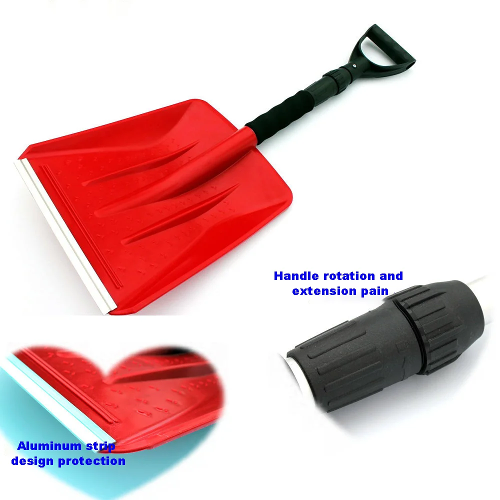 Car Snow Removal Heavy Duty Durable Aluminum Blade Snow Digging Spade ...