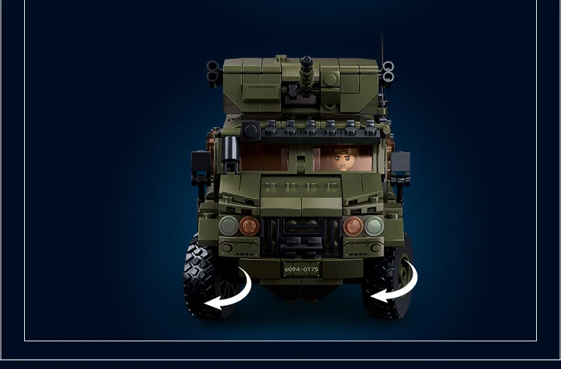 Sluban Typhoon VDVS Armored Assault Vehicle Model Kit