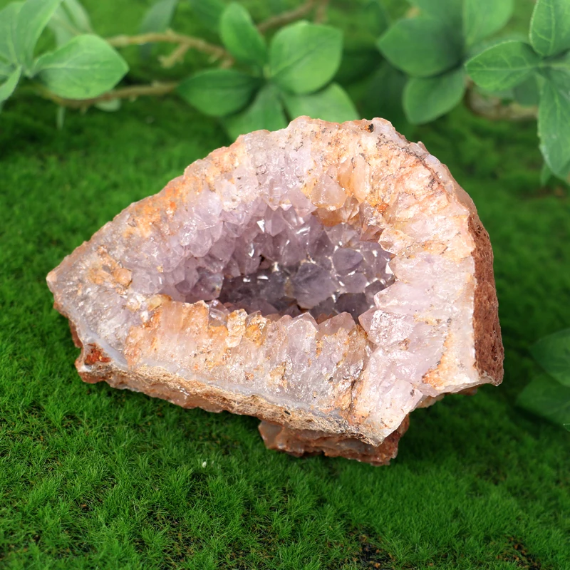 Natural Quartz Cluster Crystal Geode Mineral Specimen Rough Raw Agate ...
