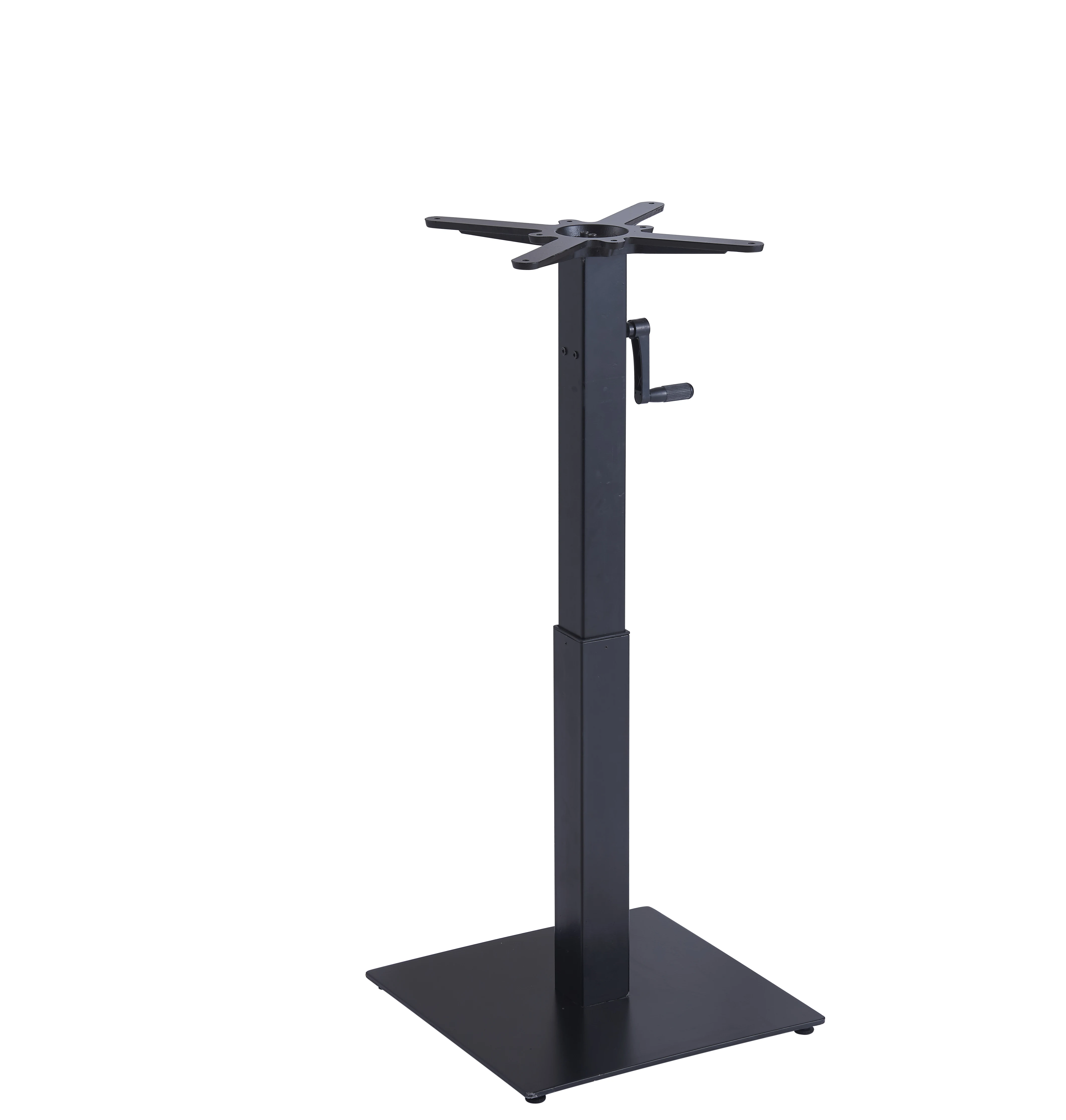 Modern Metal Bar Table Leg Hand Crank Lift Table Base For Dining Room ...