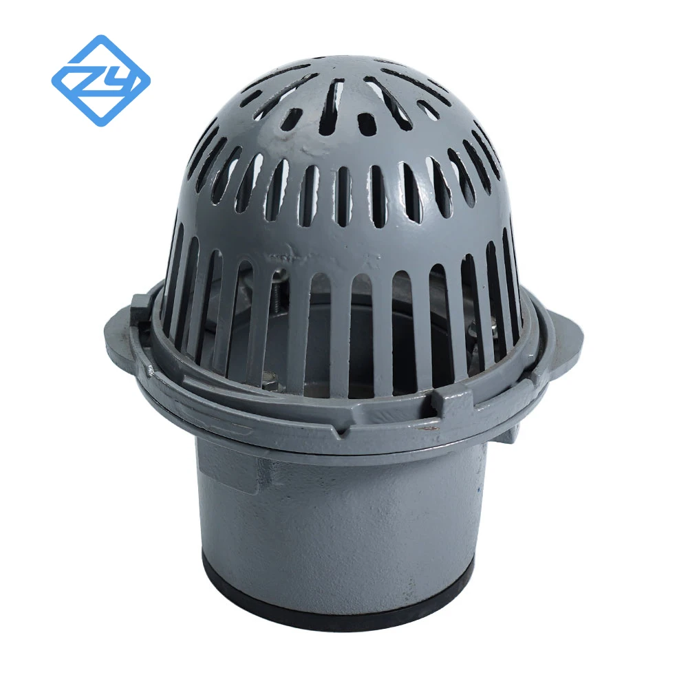 Outdoor Cast Iron Roof W/aluminum Dome Drains Shower Floor Grate Drain ...