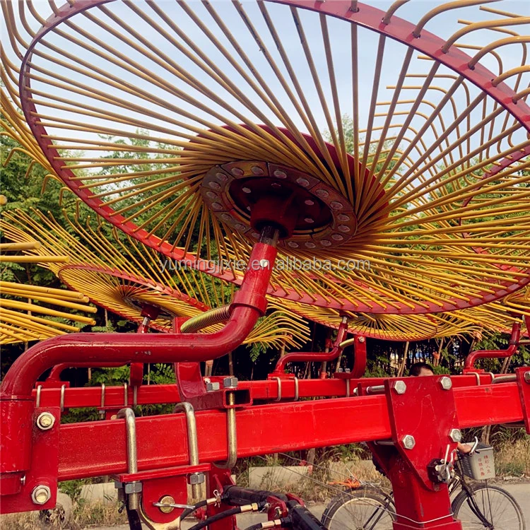 Tractor Mounted Agricultural Disc Rake Machine - High Productivity