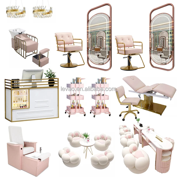 Luxury Styling Chair - Salon Furniture Set for Beauty Salon