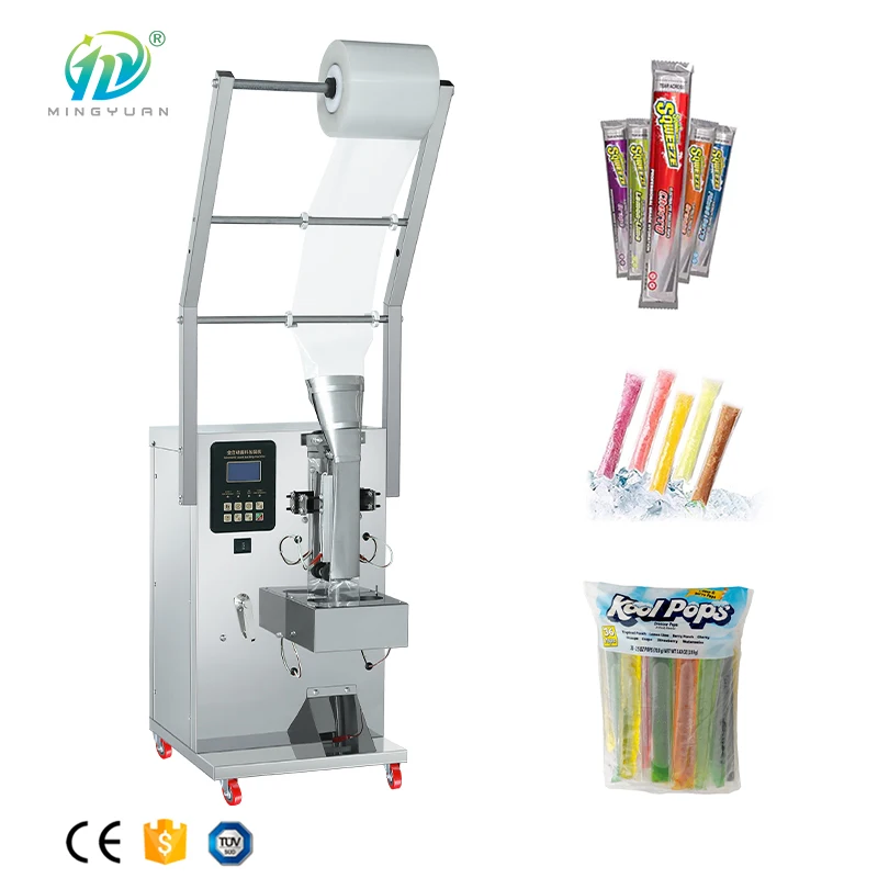 Loli Ice Popsicle Packaging Machine Ice Candy Pop Stick Packing Machine ...