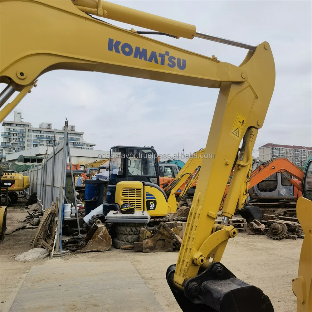 Japan Made Komatsu Pc55mr Crawler Excavator 5ton,Used Cheap Komatsu Mini Digger Price Low In ...