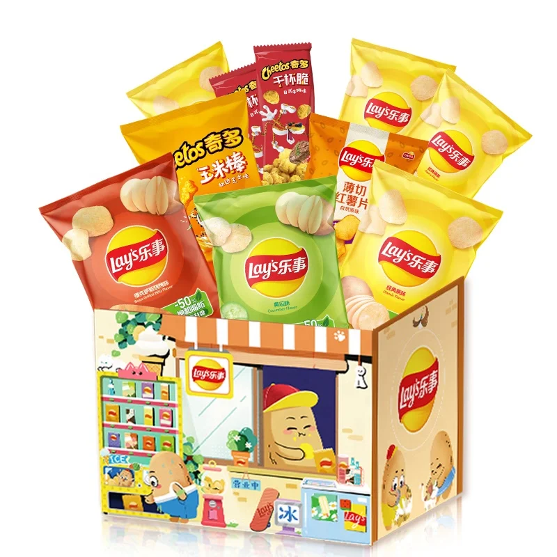New Lays Potato Chips Exotic Puffed Snacks Multi-flavored Potato Chips ...