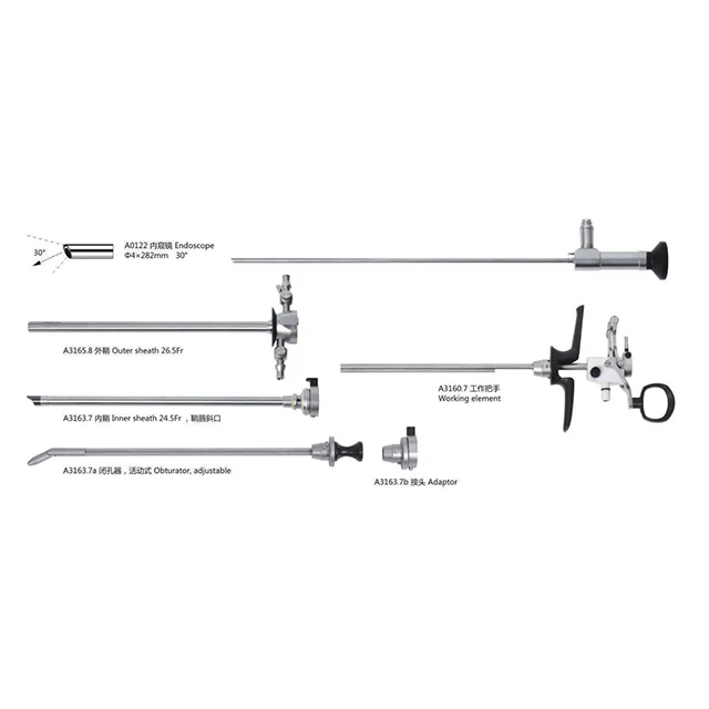 Endoscopic Urology Prostate Surgery Bipolar Resectoscope Set - Buy ...