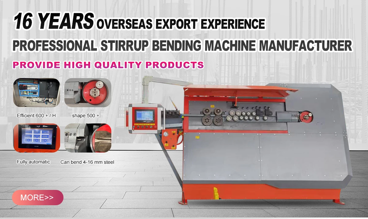 Fully Automatic Cnc Rebar Bending Straightening Cutting Machine For ...