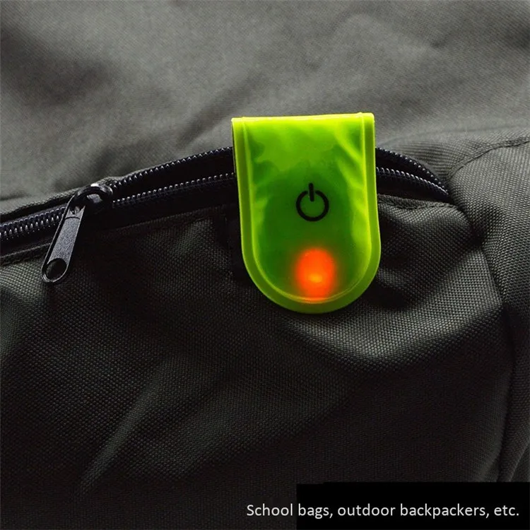 Led Safety Flashing Magnetic Led Light With Clip,Led Reflective Magnet ...
