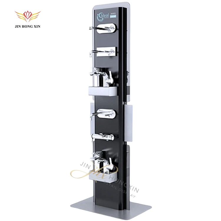 Factory Showroom 4 Sides Wood Slatwall Adjustable Kitchen Tap Shop Rack ...