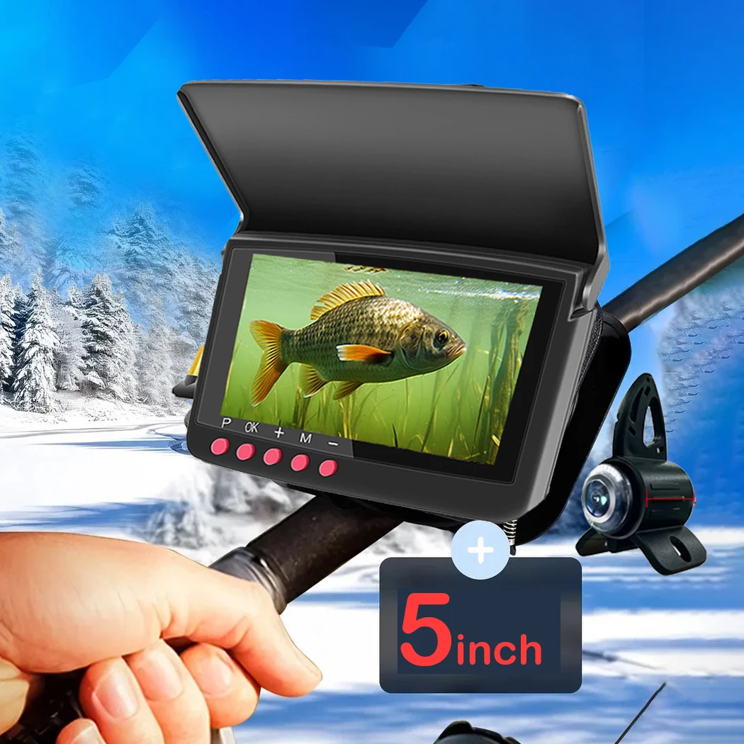 Eyewa Pro Max Underwater Ice Fishing Video Camera 2000tvl 4k 5inch ...