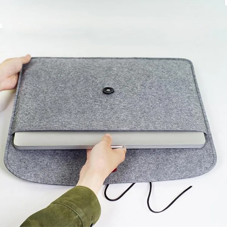 Felt Document Carrier File Folder Bag With Fastener Colorful Folding ...