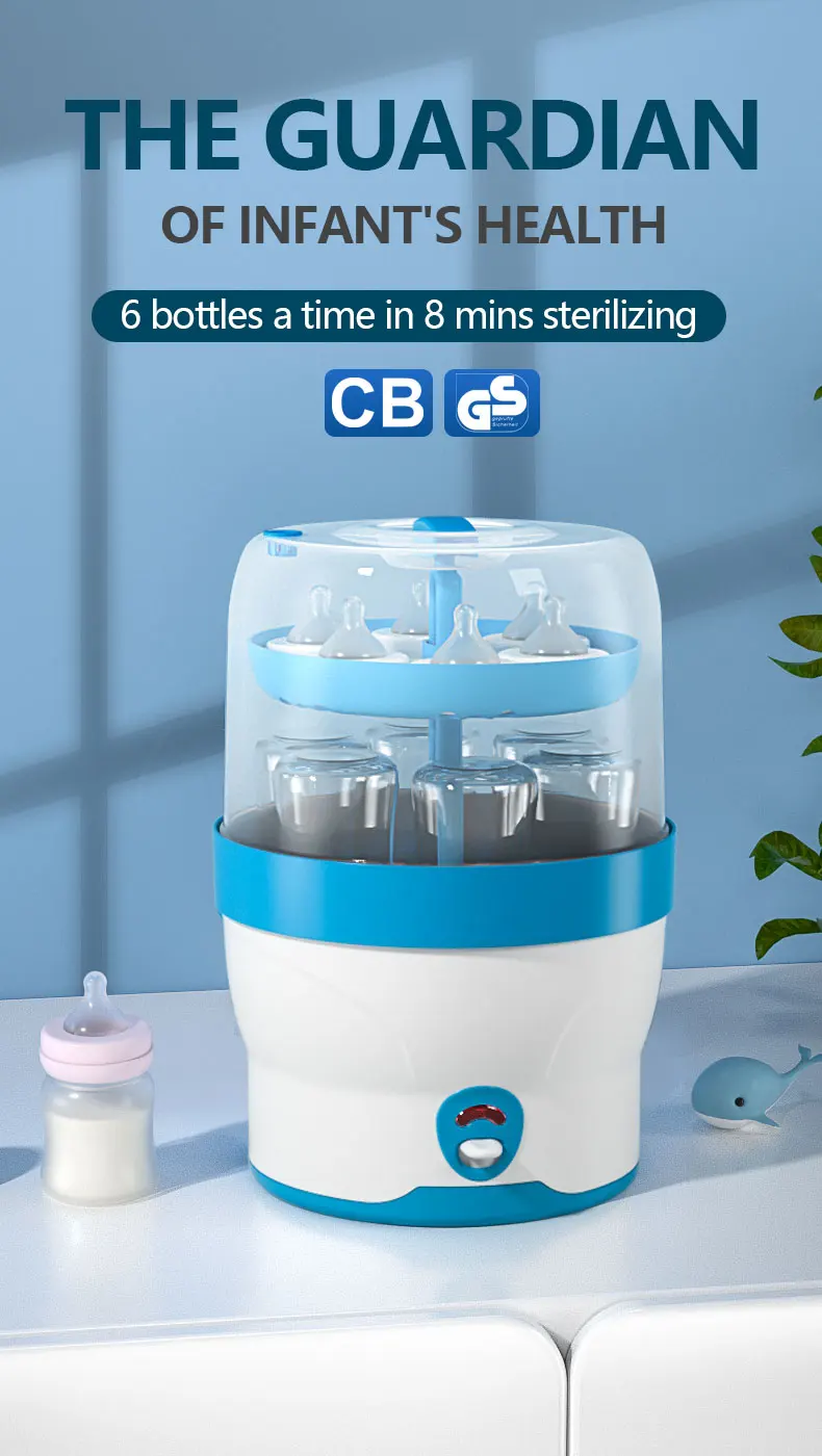 High Capacity Easy to Use Steam Sterilizers for Baby Bottle Milk ...