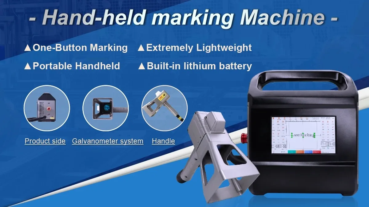 Cheap Price Hand Held 50w Ppr Pvc Pe Pipe Material Fiber Laser Marking ...