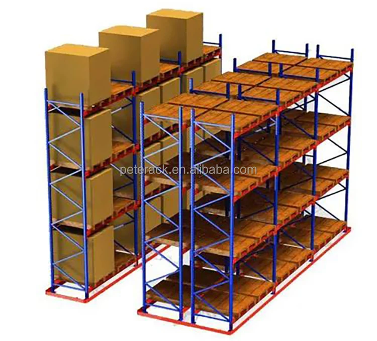 Peterack Warehousing Rack Double Deep Storage Pallet Racking Free ...