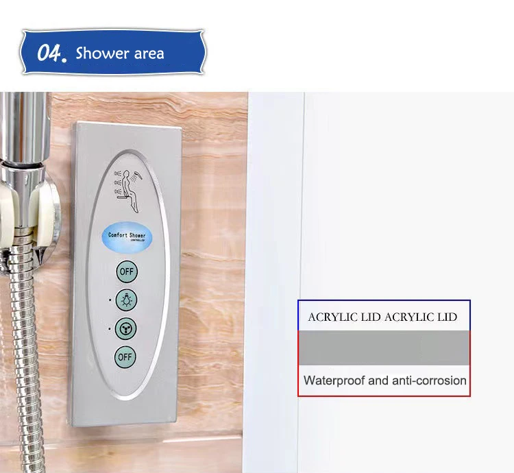 Indoor Outdoor All In One Portable Bathroom Units Kit Bathroom Shower ...