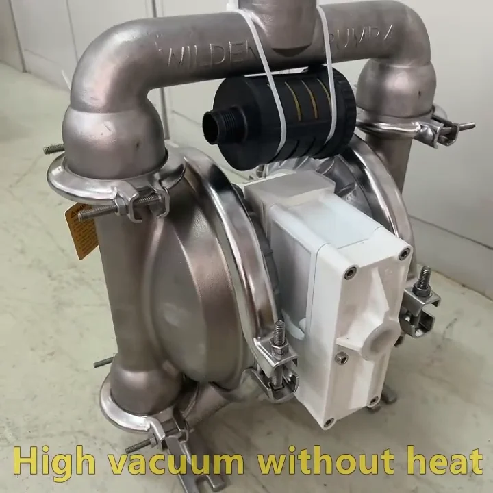 Wilden Pneumatic Diaphragm Pump 1-1/2inch P4/ssapp/tnu/tf/stf/0014 Stainless Steel Shell And ...