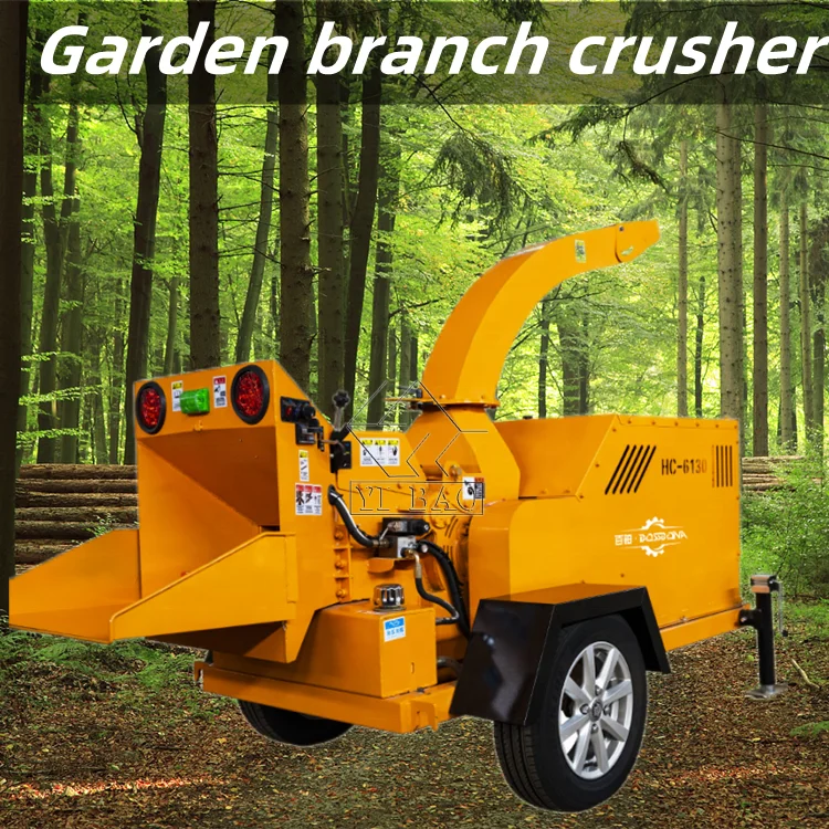 Best Selling Eco-friendly Wood Crusher Saw Dust Machine Mobile Diesel ...