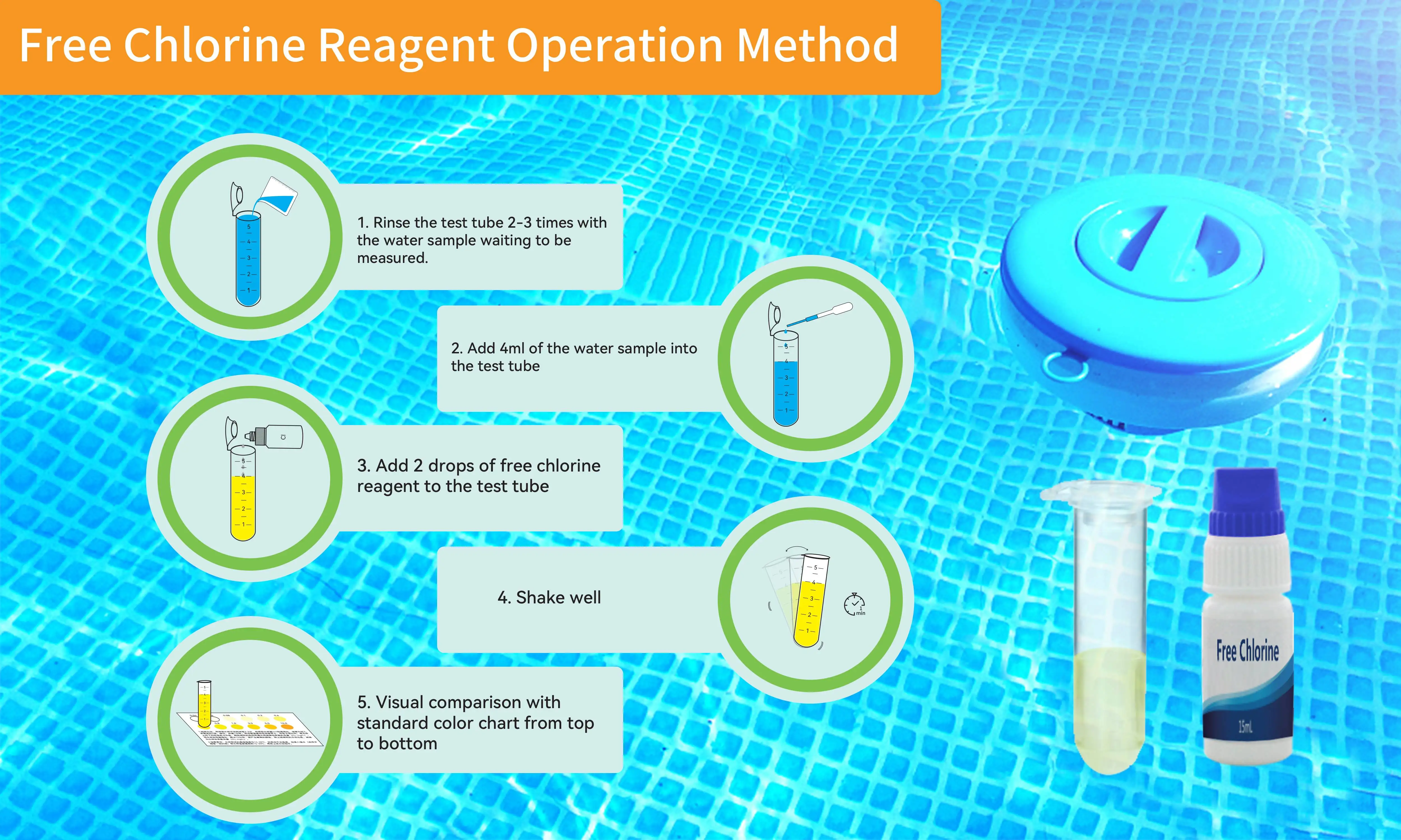 Water test Kit Reagent test for Residual Chlorine| Alibaba.com