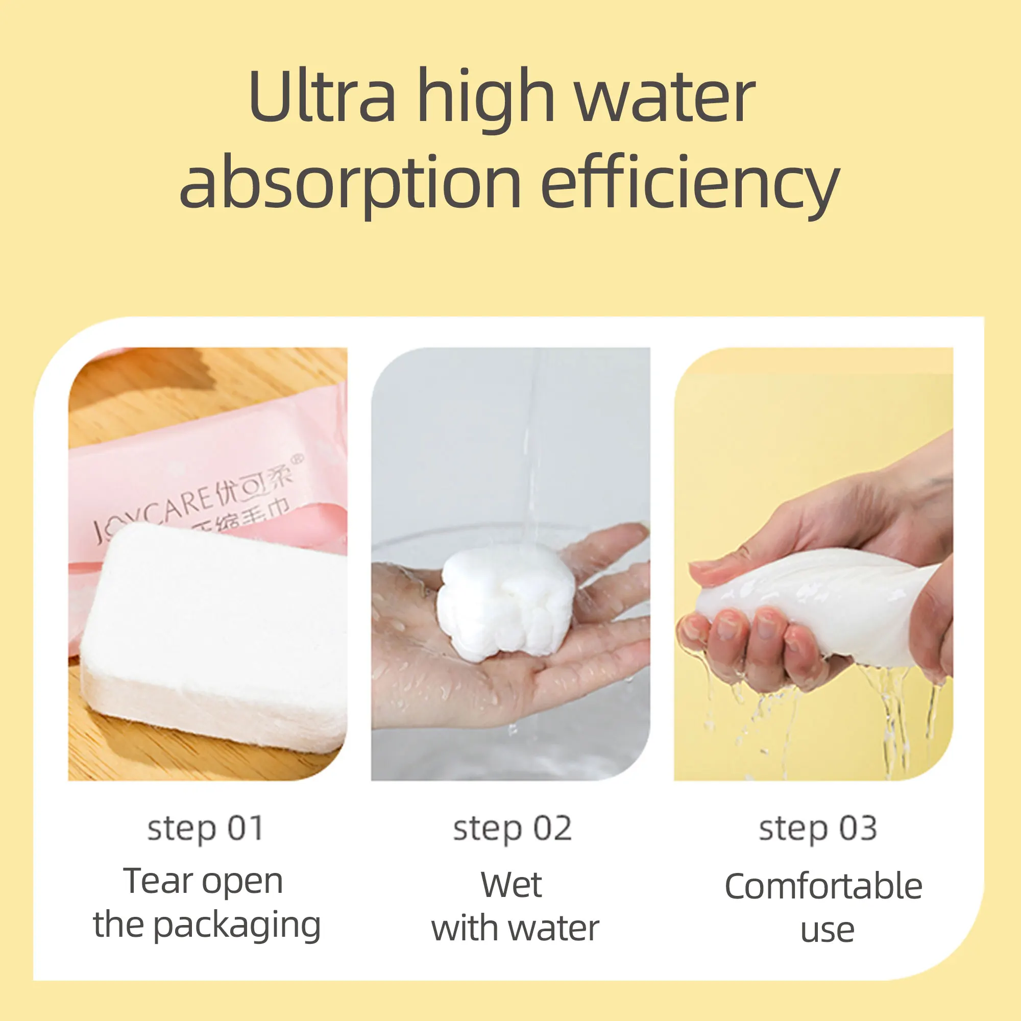 Magic Towel Disposable Face Towel Compressed Hand Wipe Camping Towel ...