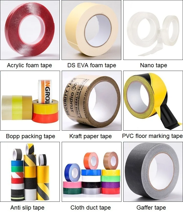 Double Sided Foam Mounting Tape Black Polyethylene Acrylic Adhesive Pe ...