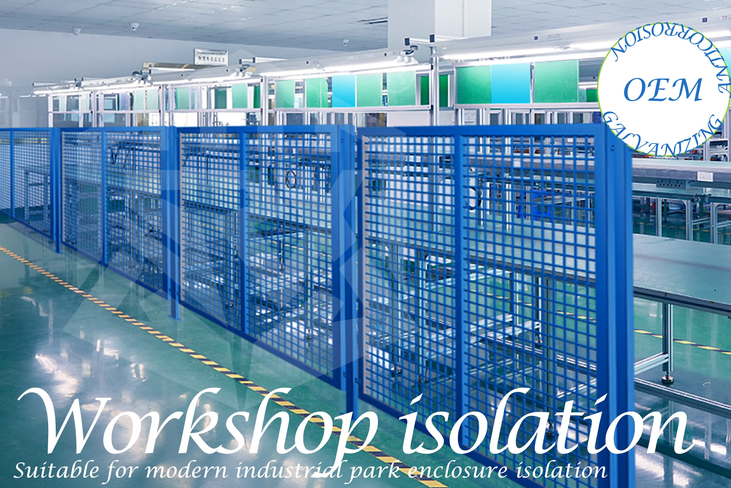 Warehouse Isolation Net - Durable Steel Fencing Solutions