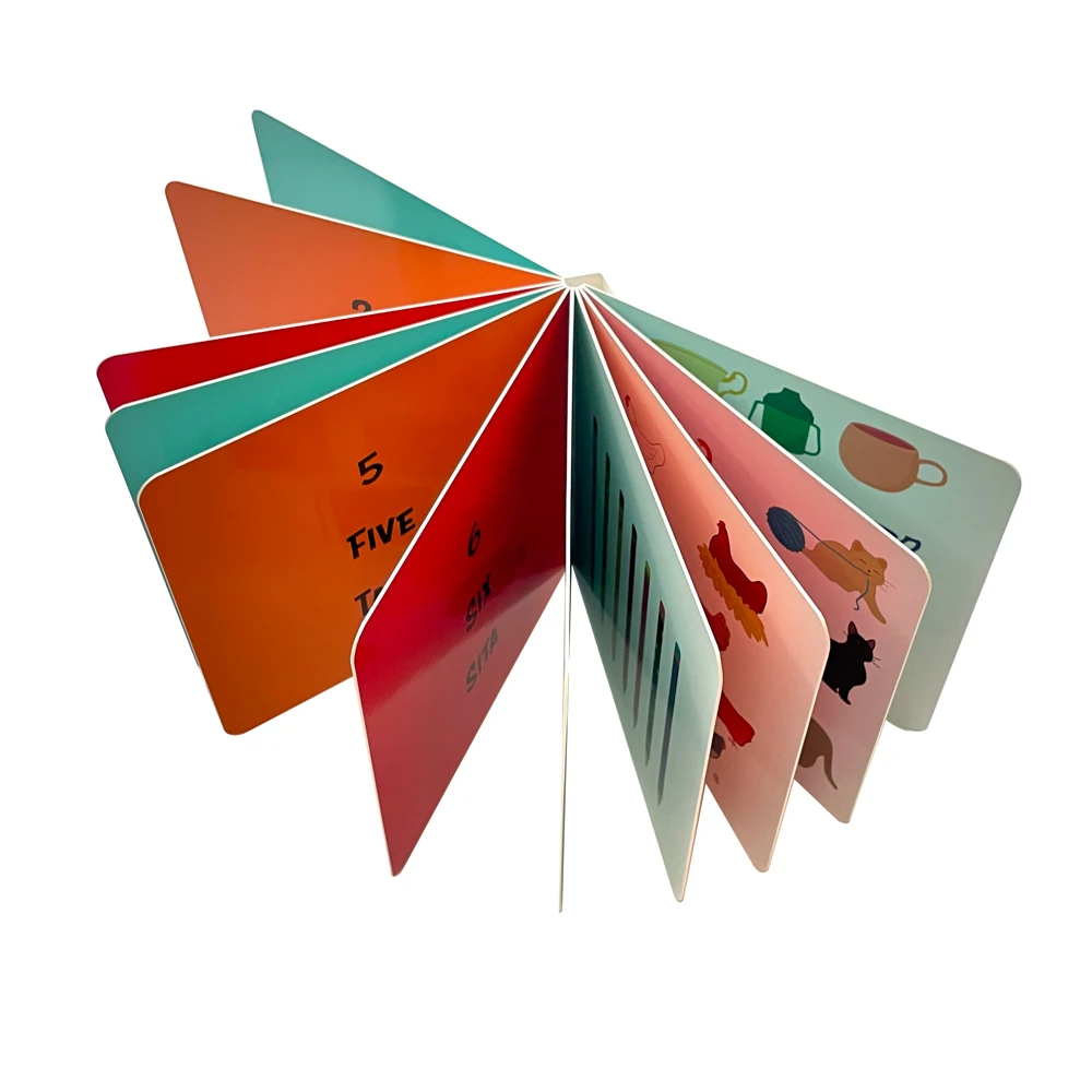 Eco-friendly Hardcover Custom Child Card Board Book Printing On Demand ...